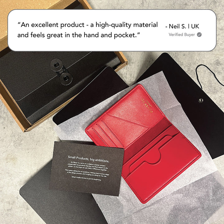 Premium Compact Vegan Wallets - Slim Personalised Vegan Leather Wallet ...